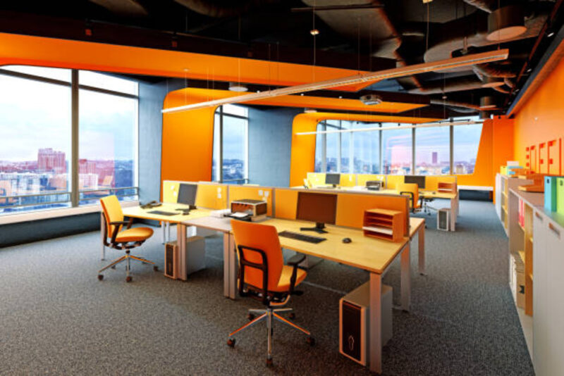 20 Orange Office Design Ideas to Energize Your Workspace